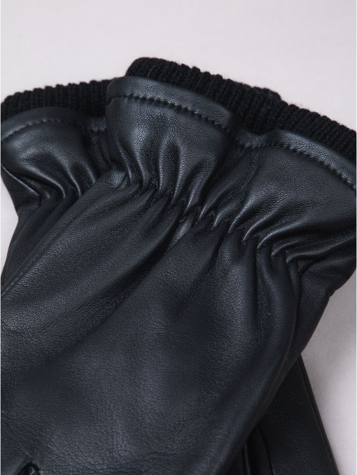 David Leather Gloves in Black | Lakeland Leather