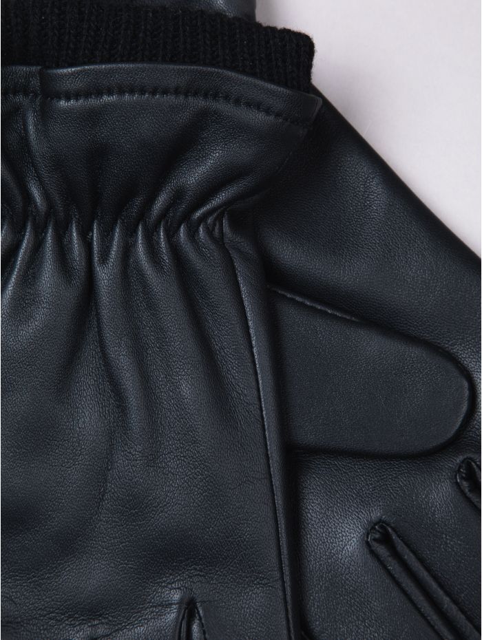 David Leather Gloves in Black | Lakeland Leather
