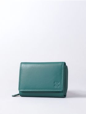Small Leather Purse in Teal | Lakeland Leather