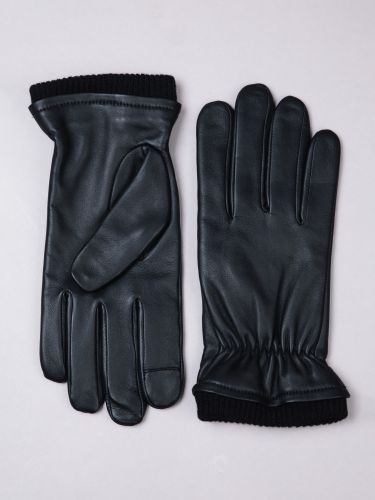 David Leather Gloves in Black | Lakeland Leather